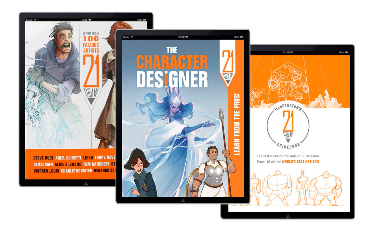 21 Draw - Be a better artist with video courses & how-to-draw books