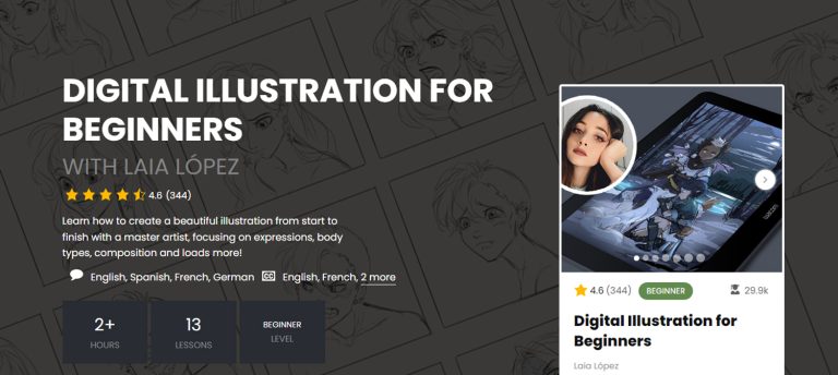 11 Best Online Digital Illustration Courses | 21 Draw