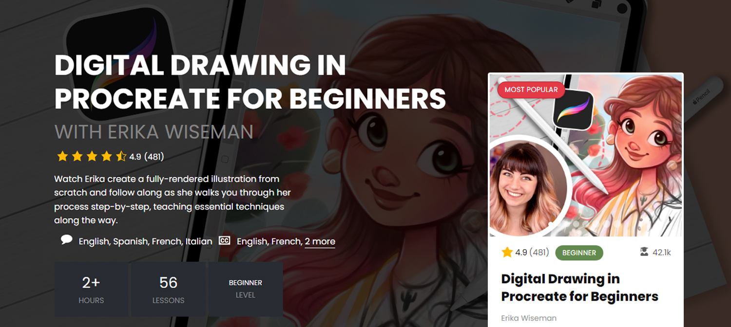 Unlock Your Art Skills: 8 Procreate Courses You Should't Miss