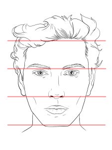 Seven Face Proportions For Drawing A Perfect Face